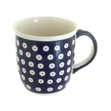 Blue Rose Polish Pottery Red Daisy Breakfast Mug - Walmart.com