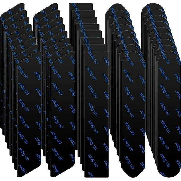 40 Pieces Rug Grippers Rug Tape Adhesive Corner Carpet Tape Grippers ...