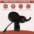 TF100 LCD Display Dashboard 5PIN+36V/48V 350W Controller Kit for ... TF100 LCD Display Dashboard 5PIN+36V/48V 350W Controller Kit for ...