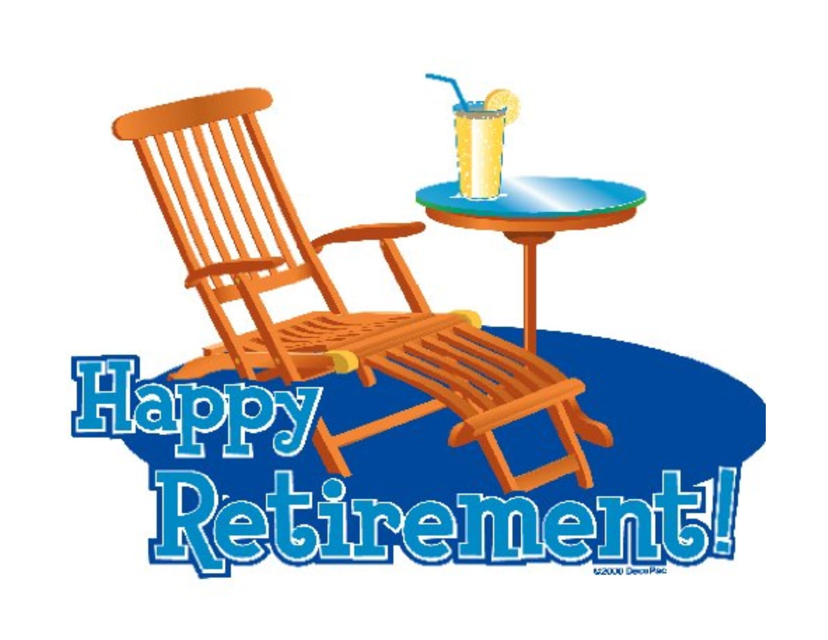 Happy Retirement Edible Icing Image cake or cupcake topper - Walmart.com