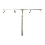 Rushawy Telescopic 4 Thread Spool Holder Quilting Metal Thread Stand ...