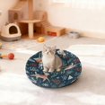 Iauyy Pet Couch Donut Cat Bed for Indoor Cats/Small Dogs Washable ...