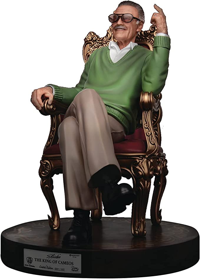 Stan Lee: The King Of Cameos Master Craft Table Top Statue - Walmart.com