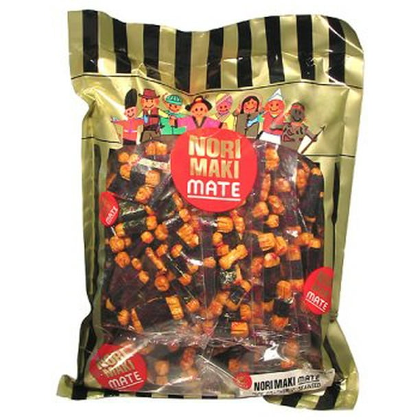 Shirakiku - Norimaki Mate (Rice Crackers with Seaweed) 16 Oz. - Walmart ...