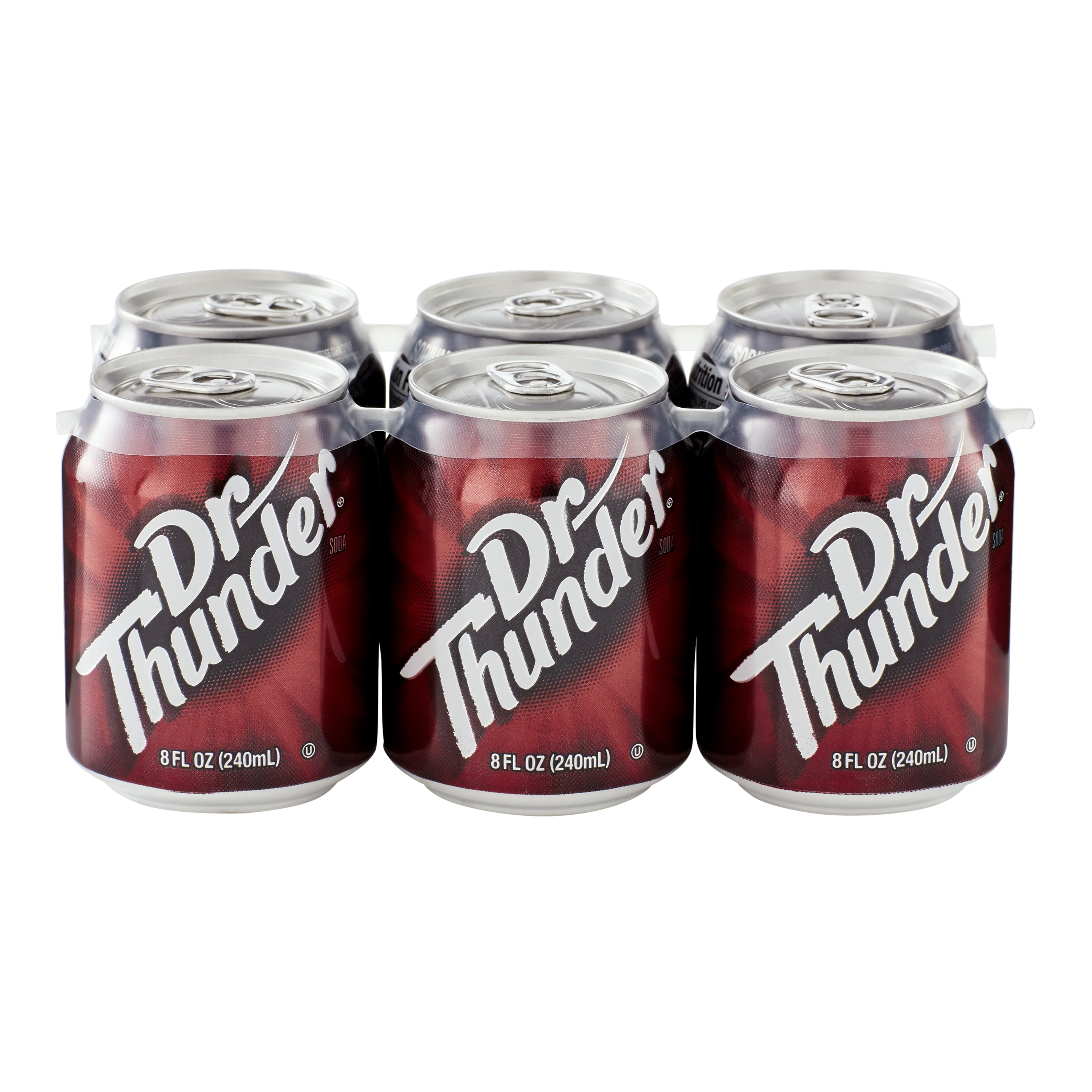 Great Value Dr. Thunder Soda, 8 fl oz, 6 Count - Walmart.com