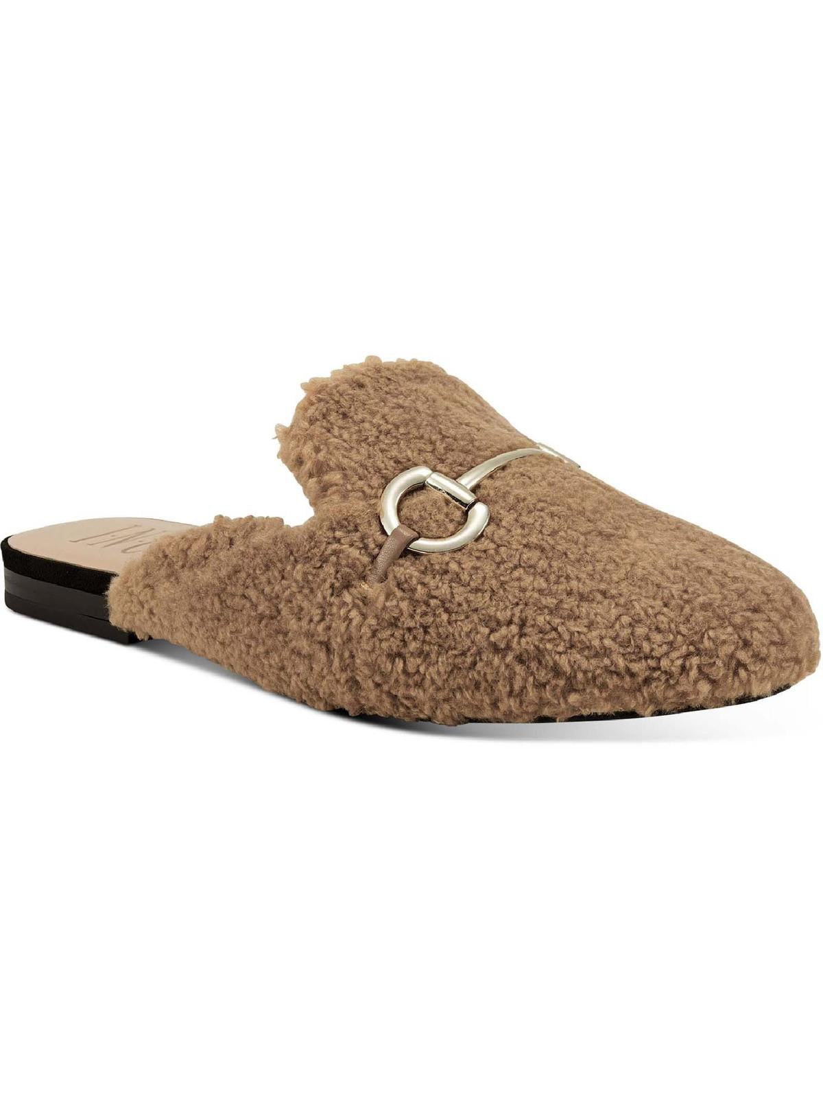 INC Womens Gineen Faux Shearling Slip On Mules - Walmart.com