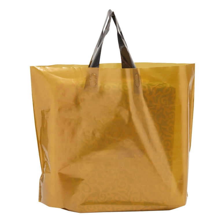 Brown Plastic Grocery Bag