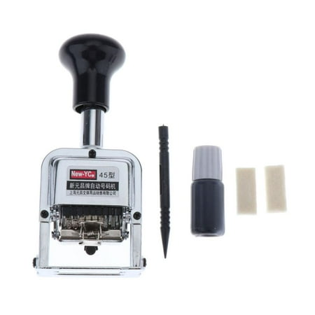 6-digit Fully Automatic Numbering Machine, Metal Number Stamp ...