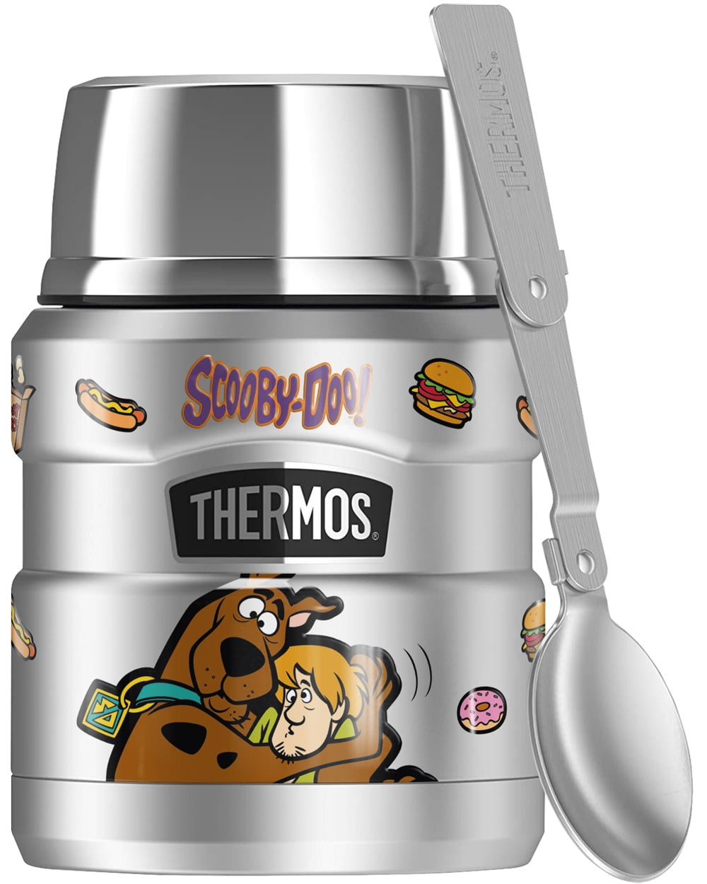 Scooby-Doo Scooby And Shaggy Snacks THERMOS STAINLESS KING Stainless ...