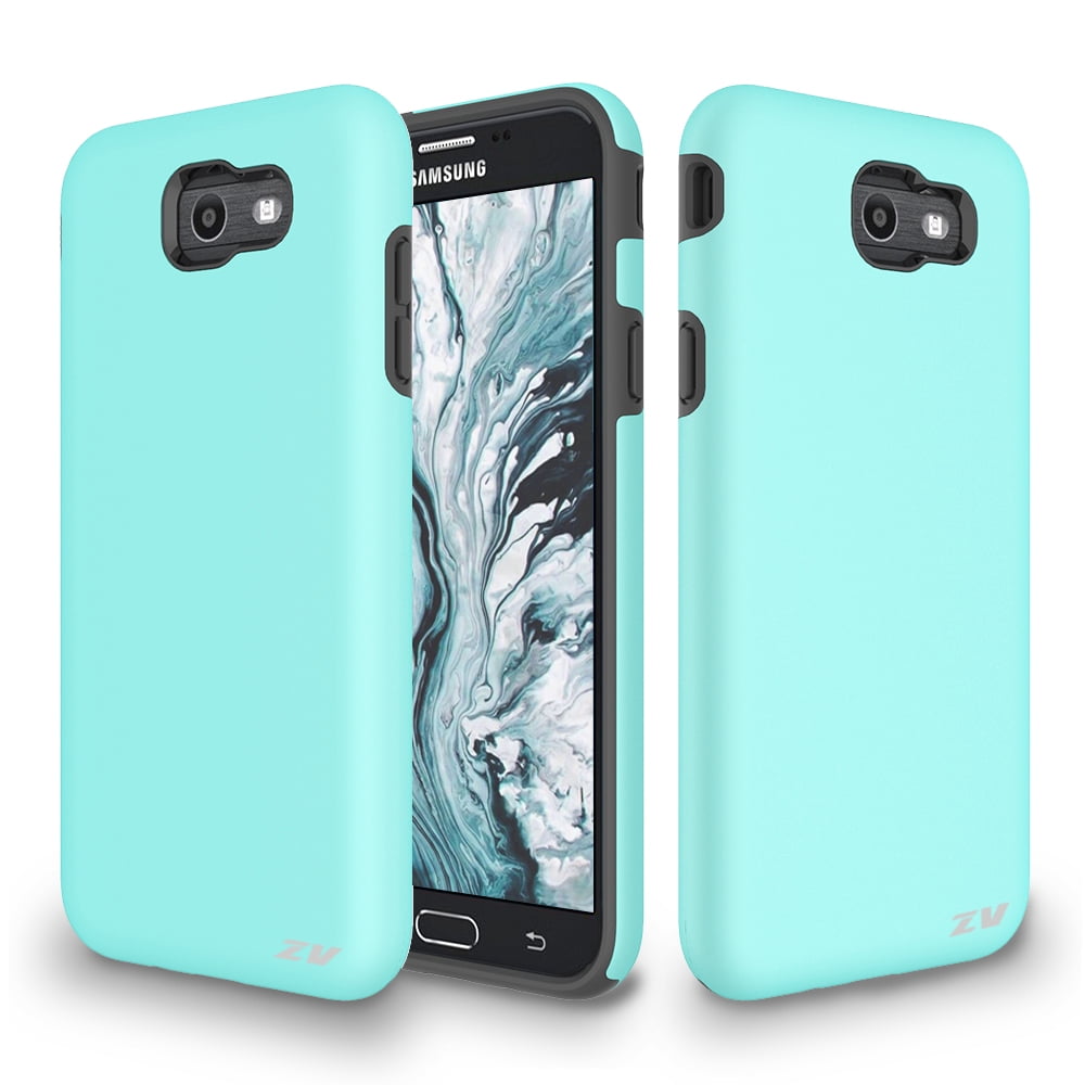 Samsung Galaxy J7 Prime Case, ZV SLEEK HYBRID Heavy Duty Cover ...