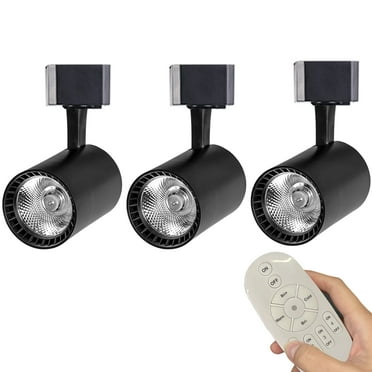 Lyra LED Track Lighting - Dimmable Matte Black - Walmart.com