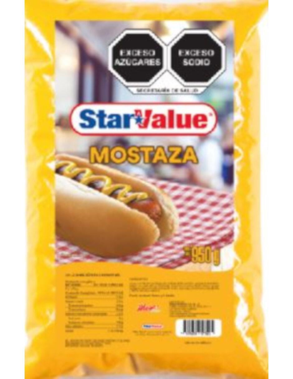 Pack de 10 Mostaza Star Value 950 gr Star Value Star value | Walmart en ...