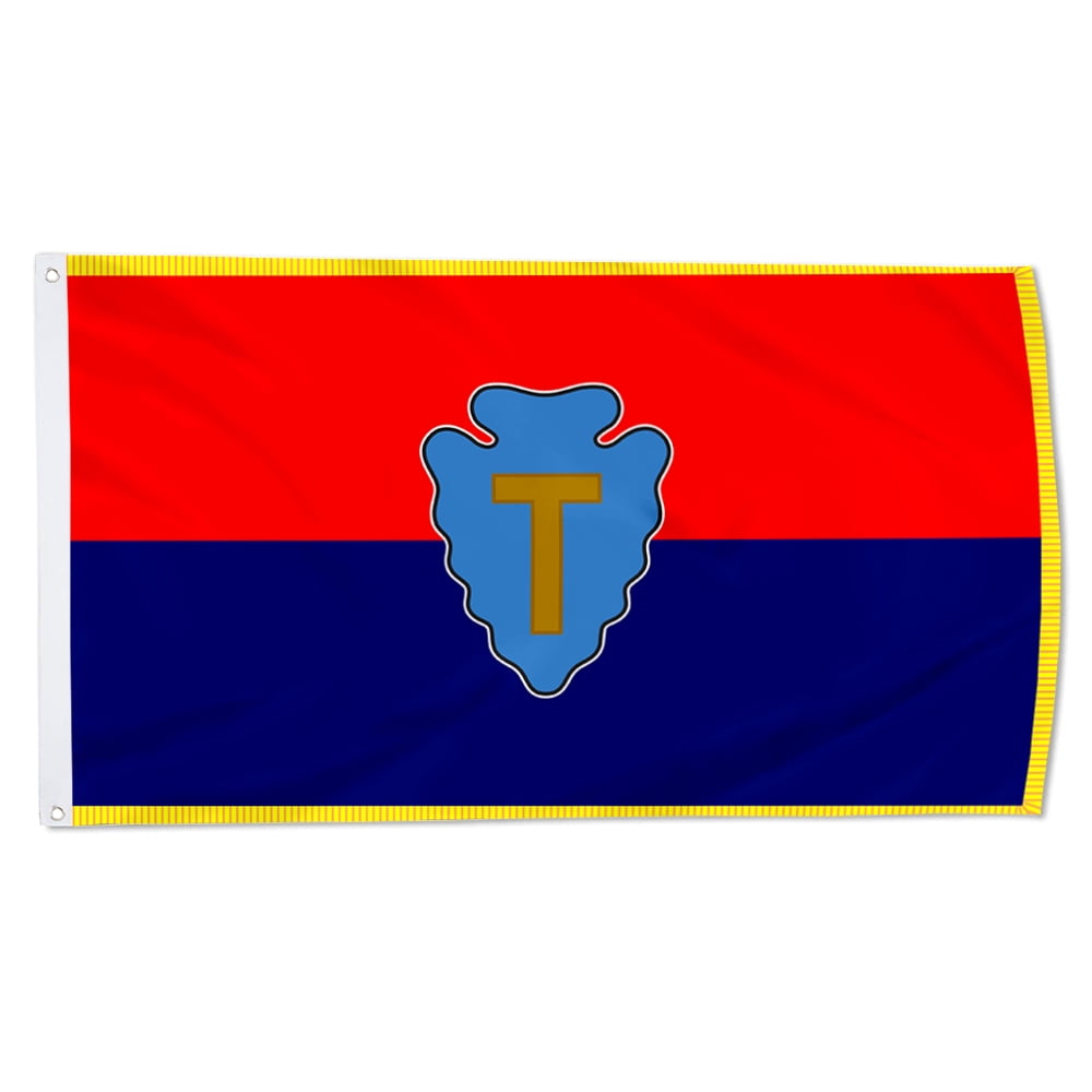 Cayyon 36th Infantry Division Arrowhead Teaxs Arng Flag 3x5Feet ...