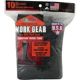 Fruit of The Loom Men's Work Cushioned Tube Socks 10 Pack - Walmart.com