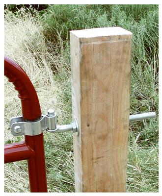 SpeeCo S16100900 Round Tube Gate Hinge Kit, 2" - Walmart.com