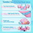 Gogokids Kids Swim Vest, Floaties for Girls and Boys 20-30-40-50 pounds ...
