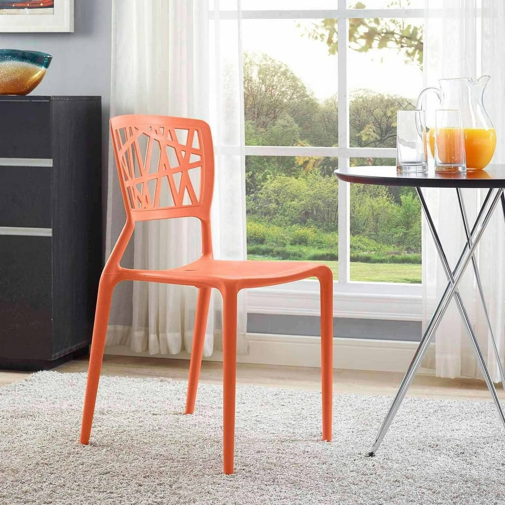 Modway Astro Dining Side Chair with Backrest Design, Multiple Colors ...