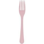 Touch of Color Premium Cutlery Pink Plastic 24 Count Forks - Walmart.com