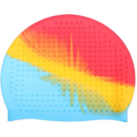 Swimming Cap Large Swimming Cap Waterproof Silicone Swim Pool Bathing ...