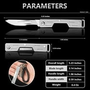 Swiss Tech Fixed Blade Kit, 6 Piece Camping Essentials Set Includes ...