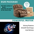 MEETWARM Oversized Power Lift Recliner with Massage, Heat, USB Ports, 2 ...