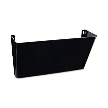 Universal Wall File, Add-on Pocket, Plastic, Black -UNV08122 - Walmart.com