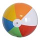 Fun Land 24 inch Pack of 6 Jumbo Colorful Beach Balls Rainbow Color ...