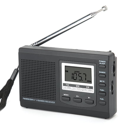 SW Radio,Portable Mini Radios FM/MW/SW Radio FM Radio Optimal ...
