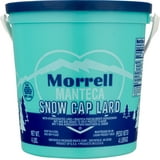 John Morrell Morrell Snow Cap Lard, 4 lb - Walmart.com