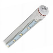 8Ft HO LED Tube Light Bulbs,Rotate R17D Base,V Shape,72W 6000K 4-Pack ...