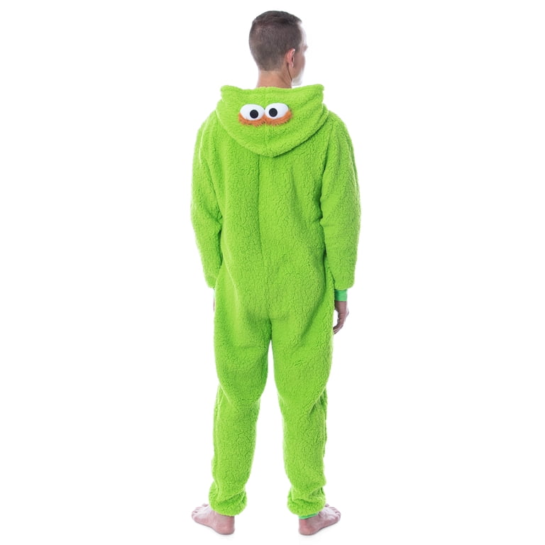 Oscar The Grouch Onesie Pajamas For Men Sesame Street Family Union