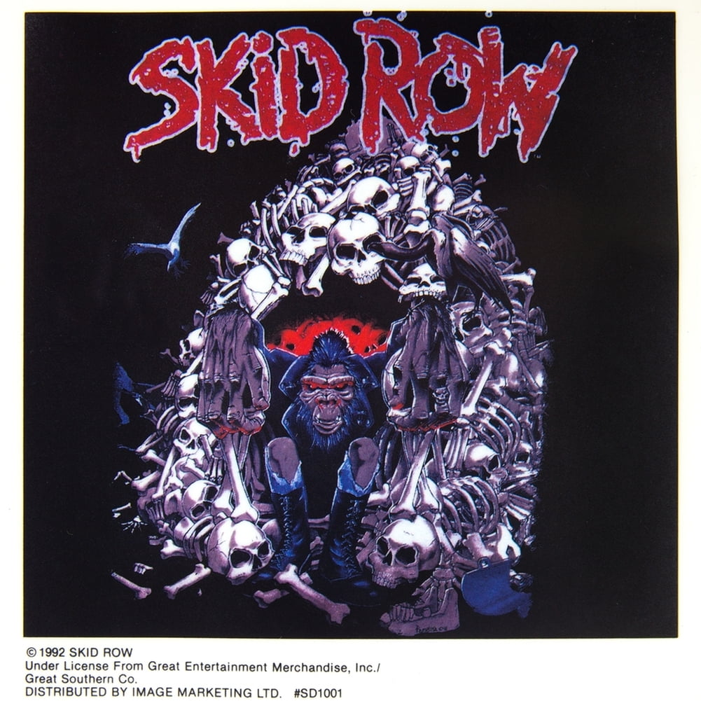 Skid Row - War Ape - Cling-On Sticker - Walmart.com