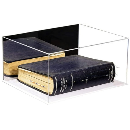 Better Display Cases Acrylic Book Display Case 15.25" x 12" x 8 ...