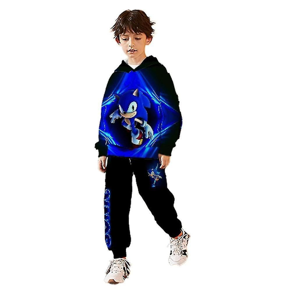 Sonic Kids 3d Printed Hoodies And Sweatpants 2 Piece Outfit Set Jogging ...