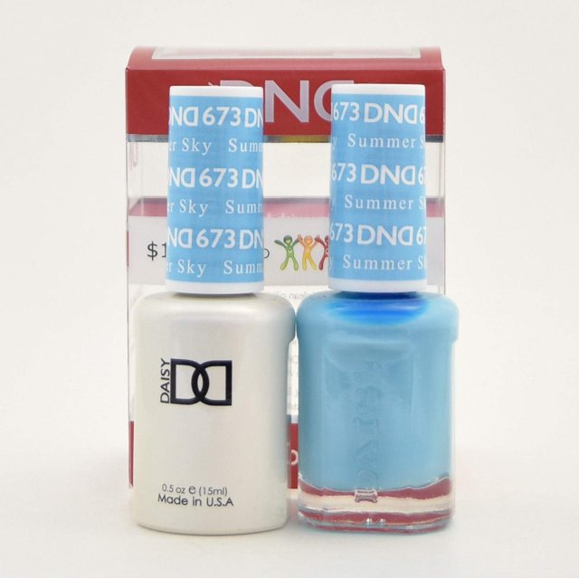 DND GEL SET DND 673 SUMMER SKY - Walmart.com