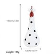 NSESSHome Silly Chicken Decor Silly Concrete Chickens Resin Rooster ...