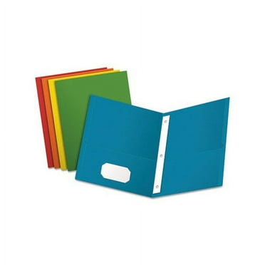 Oxford, OXF10072, LaserView Imperial Bus Single Pocket Folders, 10 ...