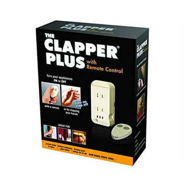 As Seen on TV - The Clapper! Wireless Sound Activated Light Switch with Clap Detection - Walmart.com
