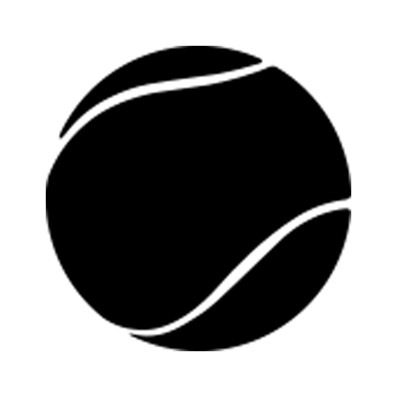 Tennis Ball Sticker Decal Die Cut - Self Adhesive Vinyl - Weatherproof ...