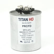 Titan Pro Dual Run Capacitor, 50+5 MFD, 440V Round Shape, Motor ...