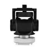 RUISINERY Aluminum Alloy Hot Shoe Stand Adjustable Damping Snails ...