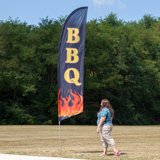 Vispronet - BBQ Feather Flag Kits - 13.5ft Flag Complete Pole Set ...