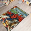 Free Shipping! Marvel Captain America HD Comic Cover Rug, 4'6"x6'6 ...