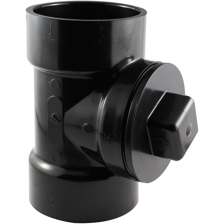 3" Hub x Hub ABS Cleanout Tee with Plug - Walmart.ca