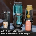 FITDRIVE Car Cup Holder Expander for Large Water Bottles & Mugs ...