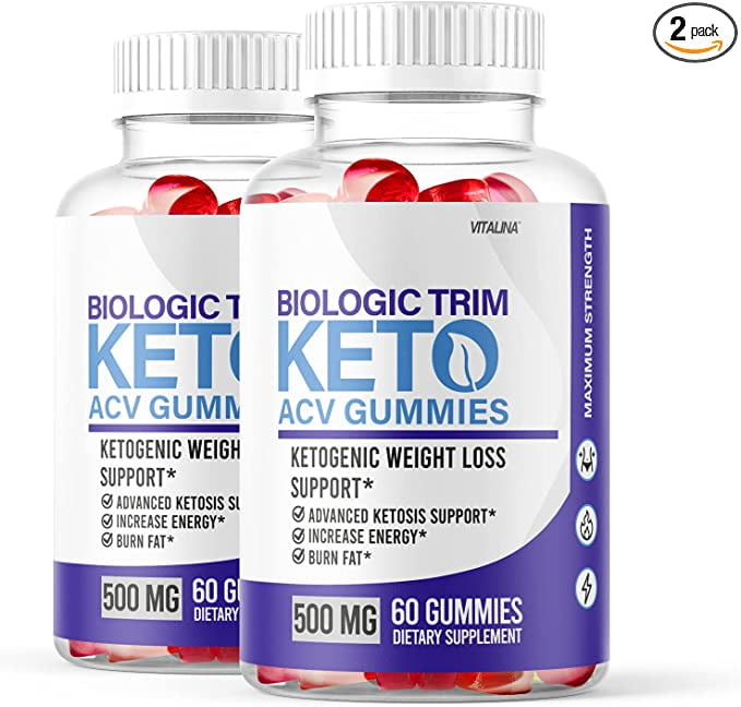 Buy 2 Pack) Official Biologic Trim Gummies, Advanced Formula, 2 Bottles ...
