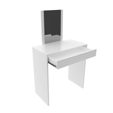 Tocador vanity con espejo para recamara blanco con cajones | Walmart en ...
