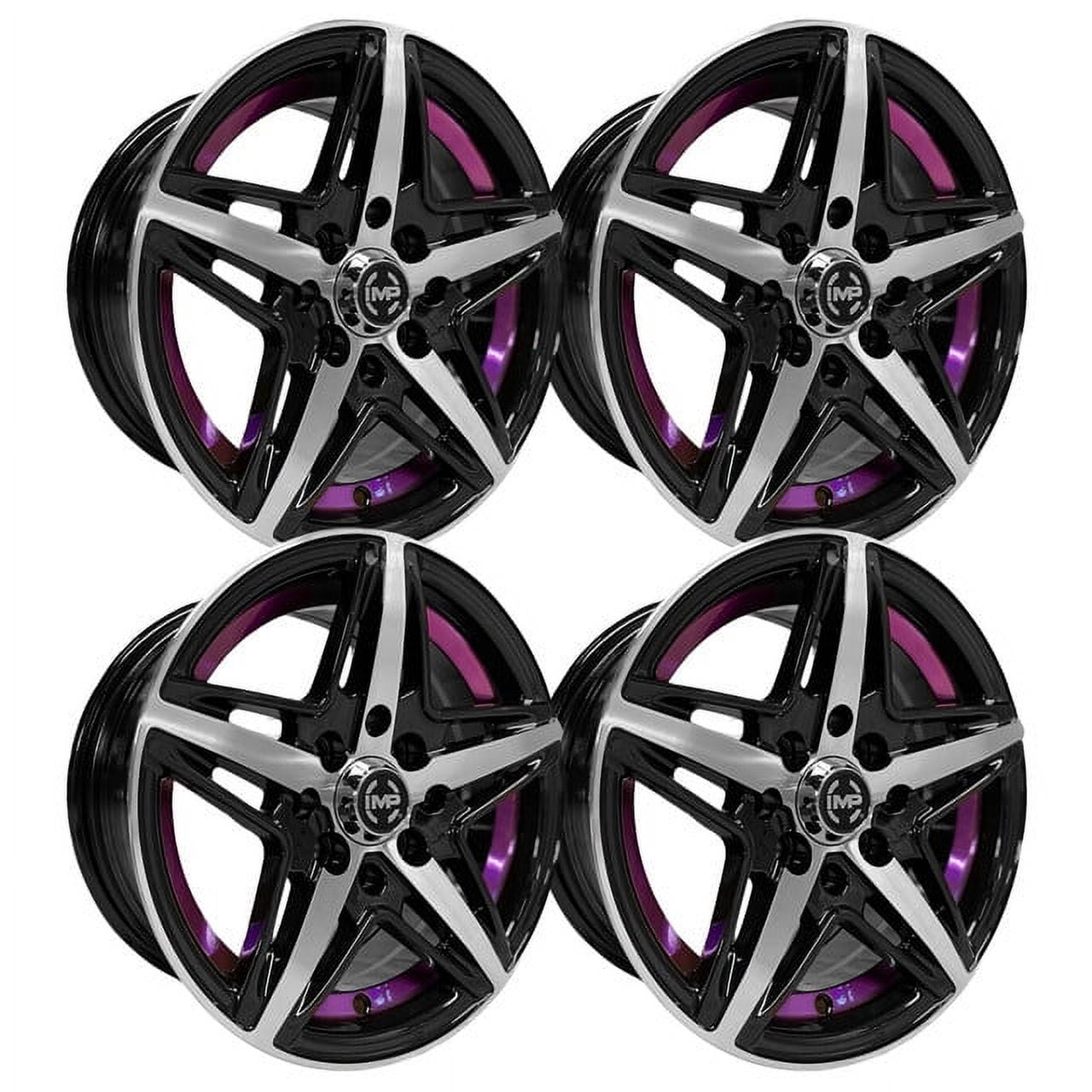 Rines 13 8x100/114.3 Bmf Purple Cut Matiz Tsuru | Walmart en línea