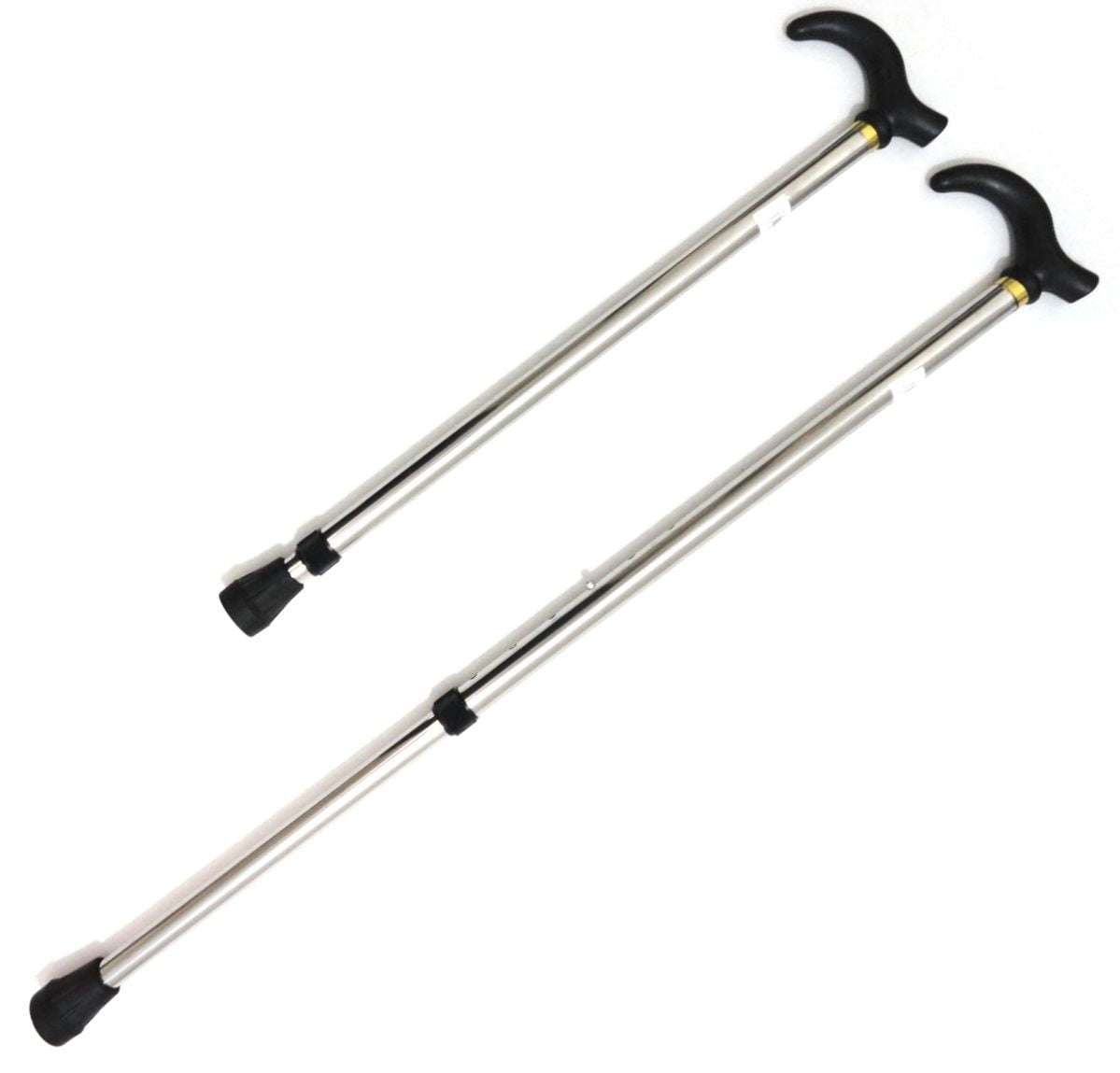 1Pc Ultralight Sturdy Anti-slip Walking Stick Telescopic Extending ...