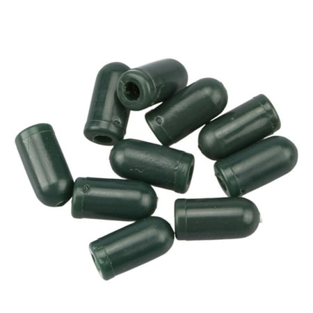 Ustyle 50Pcs Carp Fishing Beads PE Portable Buffer Bead Tube Stopper ...